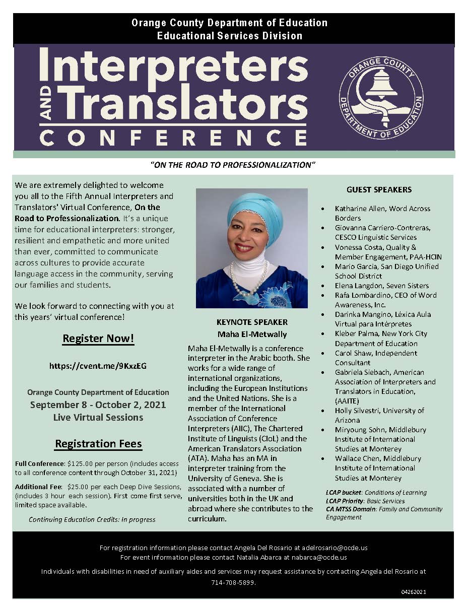 OCDE - Interpreters and Translators Conference